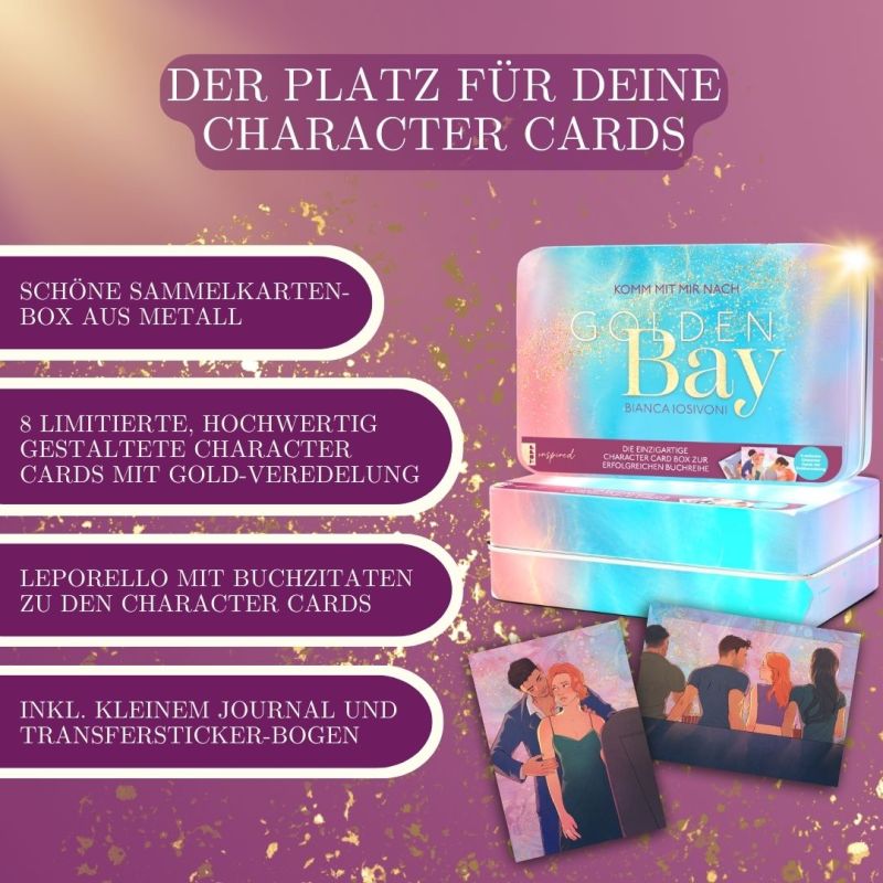 Golden Bay Character Card Box - TOPP