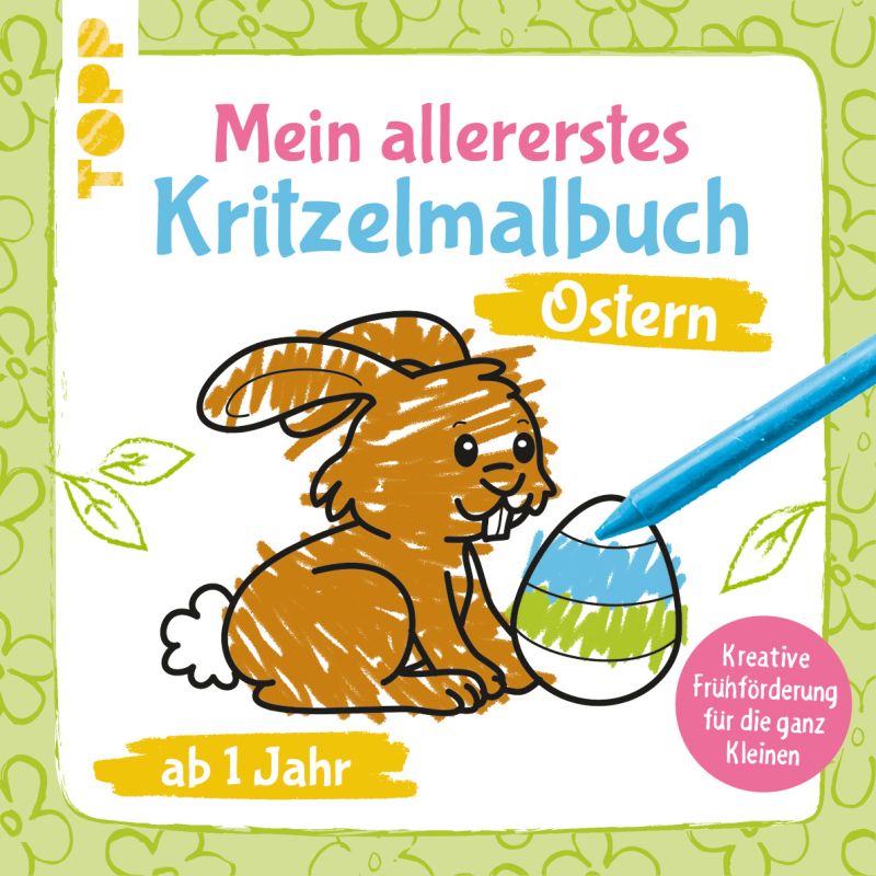 Mein allererstes Kritzelmalbuch Ostern | Buch | Ausmalen | TOPP-Kreativ